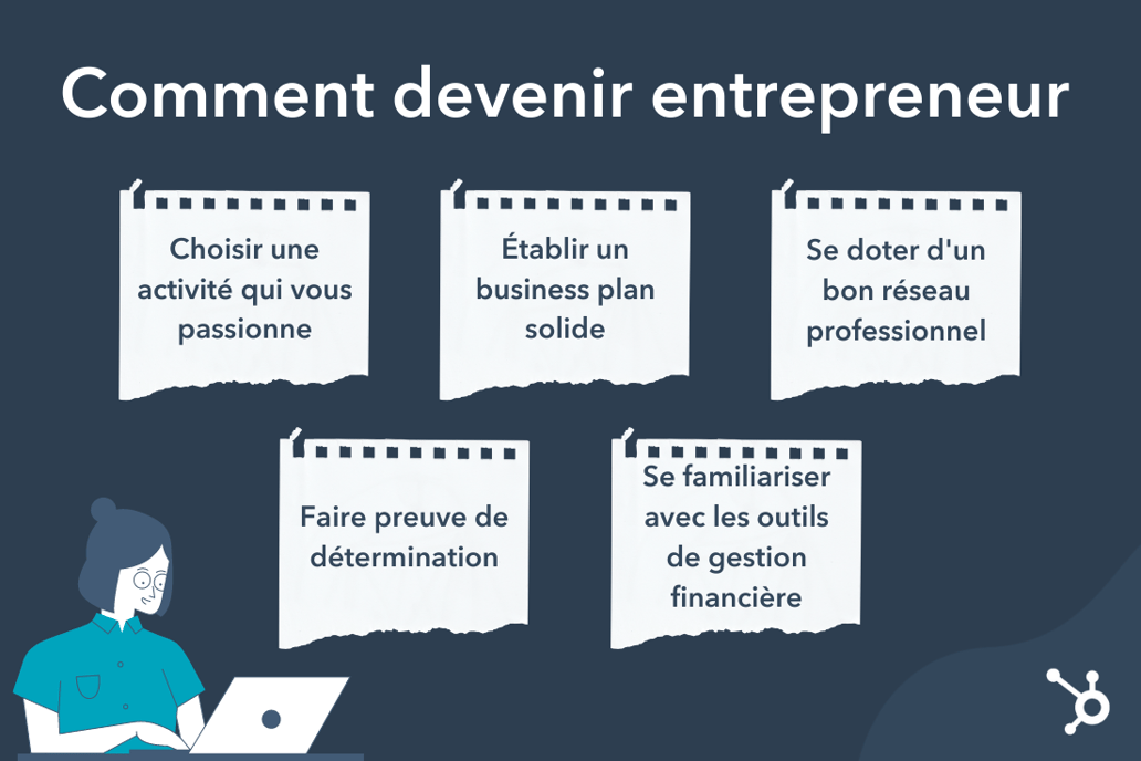 Comment devenir entrepreneur ? 5 clés pour réussir