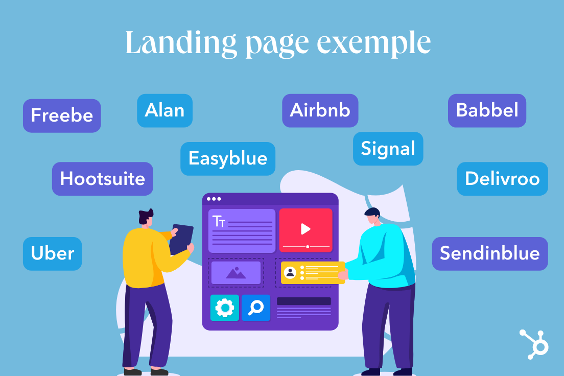 10 exemples de landing pages design