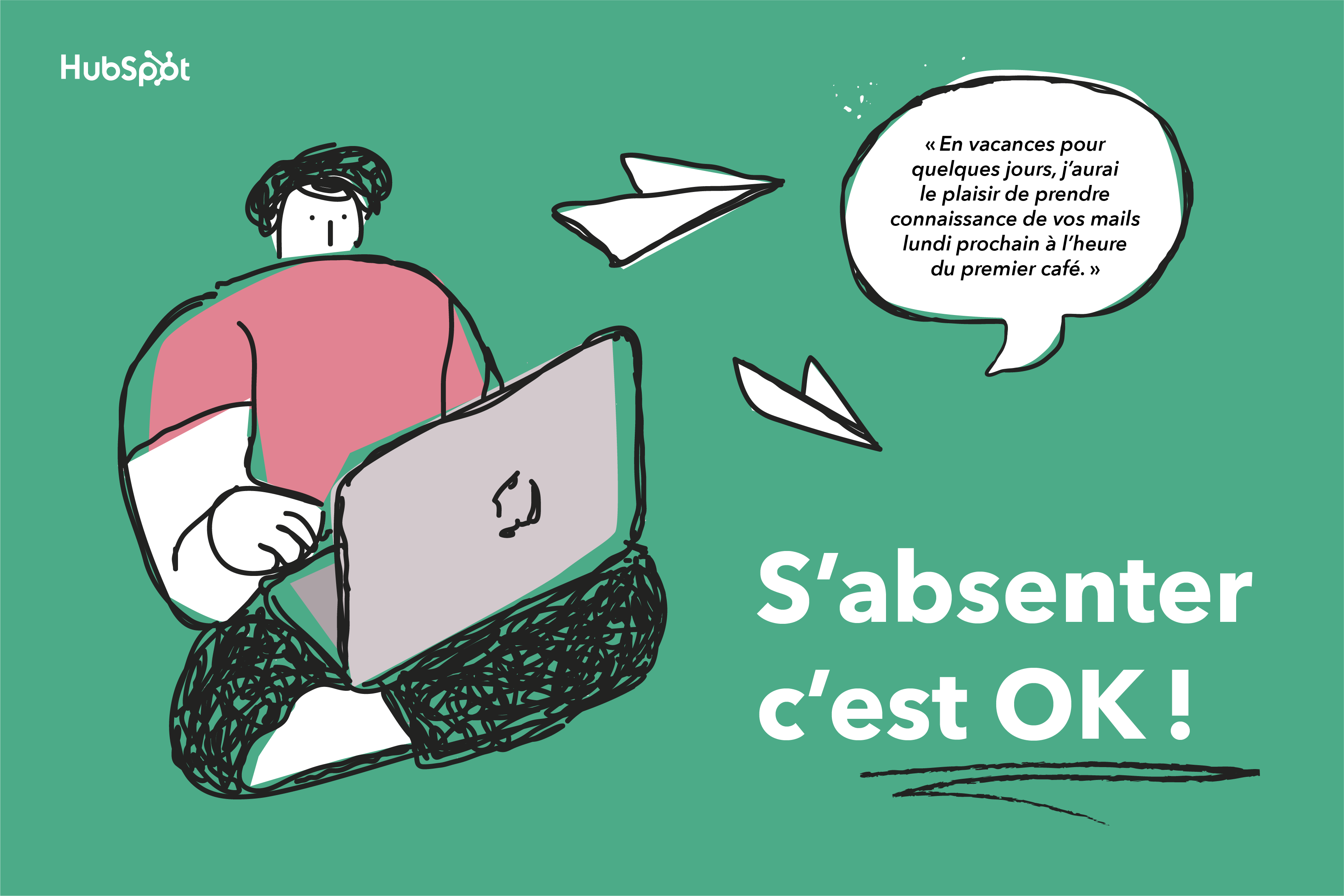 Message d'absence : 16 modèles d'emails d'absence du bureau à utiliser